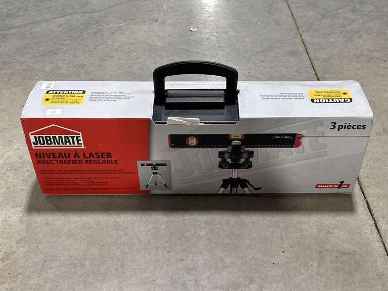 JOBMATE LASER LEVEL - Shackelton Auctions Inc.