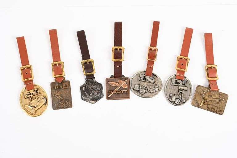 7 HEAVY EQUIPMENT WATCH FOBS - Shackelton Auctions Inc.