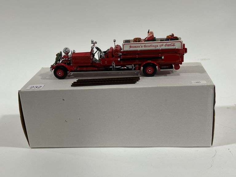 MATCHBOX COCA COLA 1930 AHRENS FOXFIRE ENGINE - 9" - Shackelton ...