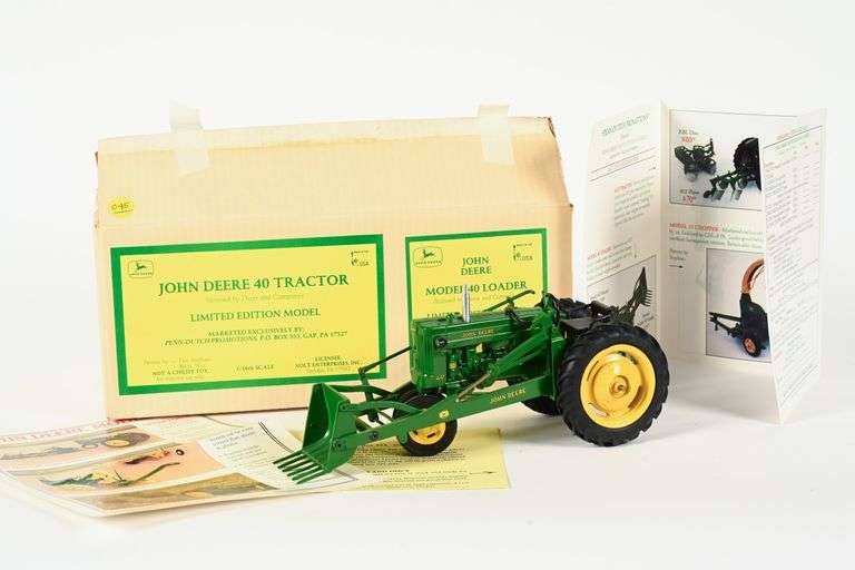 JOHN DEERE 40 TRACTOR WITH LOADER - Shackelton Auctions Inc.