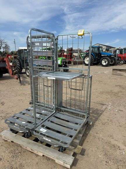 2 ROLL AROUND STOCK CARTS - Shackelton Auctions Inc.