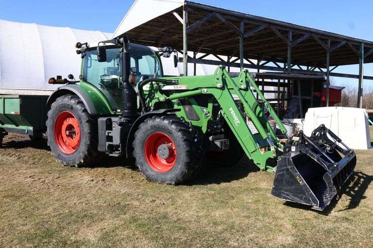 2019 FENDT 716 VARIO PROFI PLUS MFWD TRACTOR & LOADER - Shackelton ...