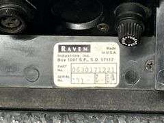 RAVEN MONITOR WITH DICKY JOHN RADAR - Shackelton Auctions Inc.