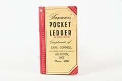 1951/52 FARMER'S POCKET LEDGER - Shackelton Auctions Inc.