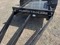 TANDEM AXLE LIGHT DUTY EQUIPMENT HAULER TRAILER - Shackelton Auctions Inc.