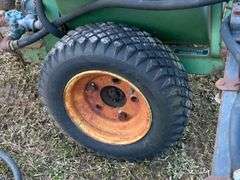 JOHN DEERE TOW BEHIND ESTATE SPRAYER - Shackelton Auctions Inc.