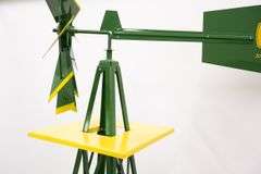 JOHN DEERE METAL WINDMILL - 8' - Shackelton Auctions Inc.