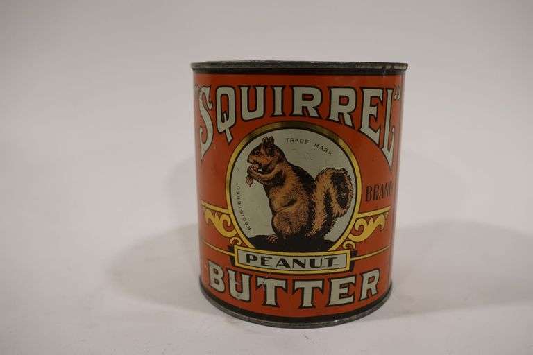 SQUIRREL PEANUT BUTTER 57 OZ CAN - Shackelton Auctions Inc.
