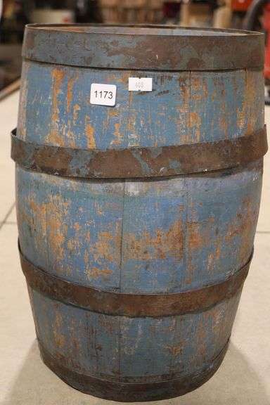 DICKINSON'S WITCH HAZEL 5 GALLON WOODEN BARREL - Shackelton Auctions Inc.