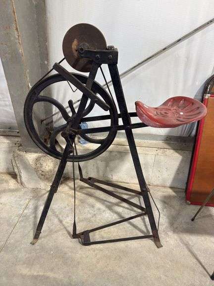 SCHOFIELD FOOT TREADLE GRINDER - Shackelton Auctions Inc.