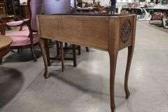 ANTIQUE PLANTER BOX WITH INSERT 34"X12"X27" - Shackelton Auctions Inc.