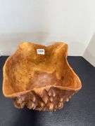 CARVED TREE ROOT BOWL 9"X6" - Shackelton Auctions Inc.