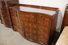 MARSHALL FIELD AND COMPANY BOW FRONT DRESSER 56"X21"X38" - Shackelton ...