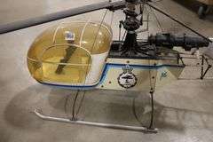 VINTAGE RC HELICOPTER 44" - Shackelton Auctions Inc.