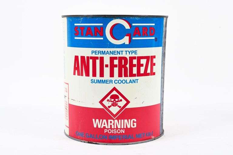 STANGARD ANTI-FREEZE SUMMER COOLANT IMP GALLON CAN - Shackelton ...