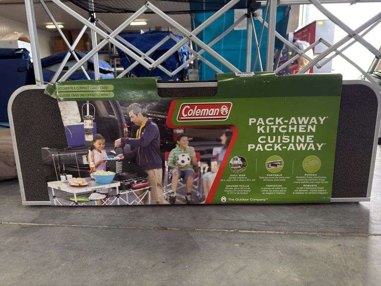 COLEMAN PACK-AWAY KITCHEN - Shackelton Auctions Inc.