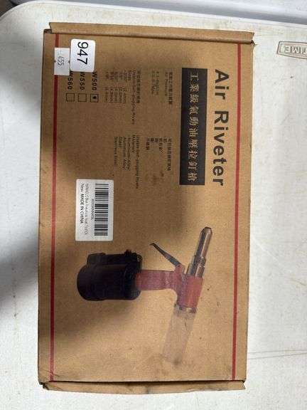 AIR RIVETER - Shackelton Auctions Inc.