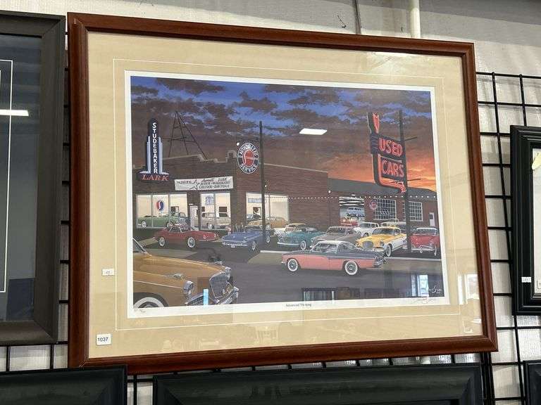 FRAMED SIGNED AND NUMBERED DAVE SNYDER PRINT - Shackelton Auctions Inc.