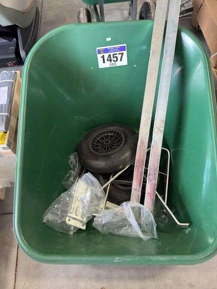 UNUSED 160L XL HEAVY DUTY TWIN WHEELBARROW (IN BOX) - Shackelton ...