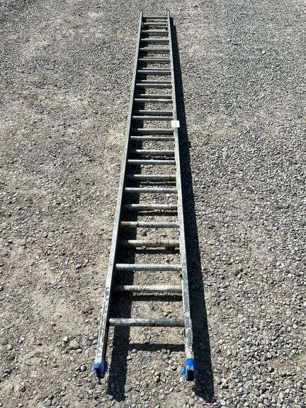 34' ALUMINUM EXTENSION LADDER - Shackelton Auctions Inc.