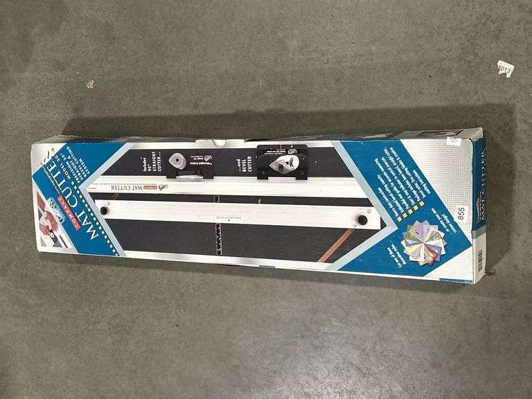 LOGAN COMPACT MAT CUTTER MODEL 301-S - Shackelton Auctions Inc.