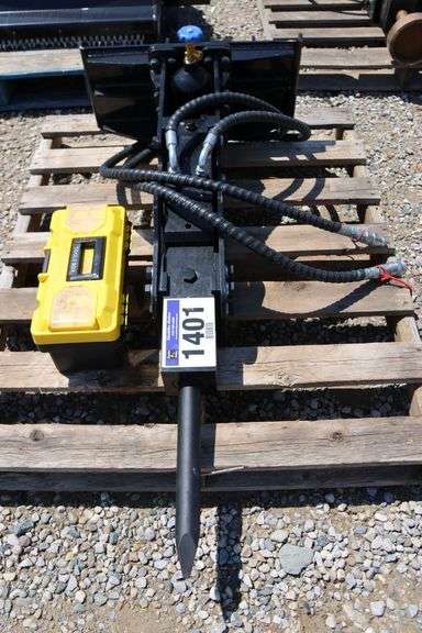 2025 UNUSED GIYI GY-P45 MINI SKID STEER BREAKER - Shackelton Auctions Inc.