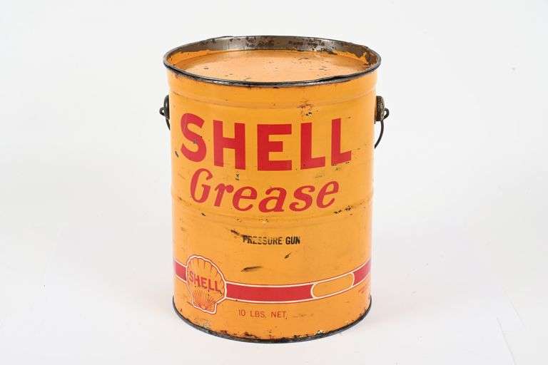 SHELL PRESSURE GUN GREASE 10 POUND PAIL - Shackelton Auctions Inc.