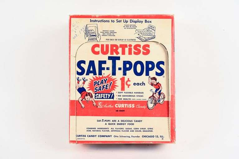 CURTISS SAF-T-POPS BOX - Shackelton Auctions Inc.