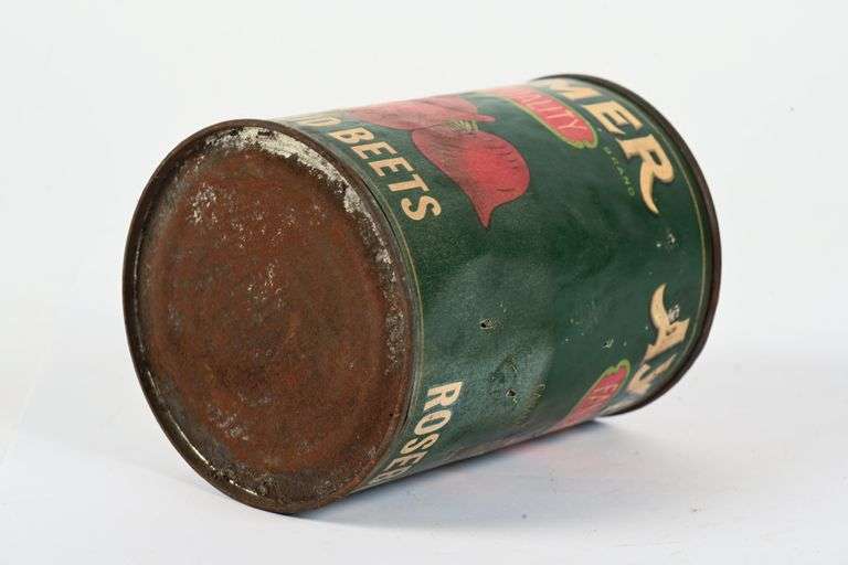 AYLMER ROSEBUD BEETS PAPER LABEL POUND CAN - Shackelton Auctions Inc.