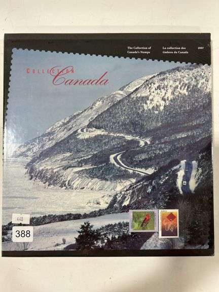 1997 COLLECTION OF THE POSTAGE STAMPS OF CANADA ALBUM - SEALED ...