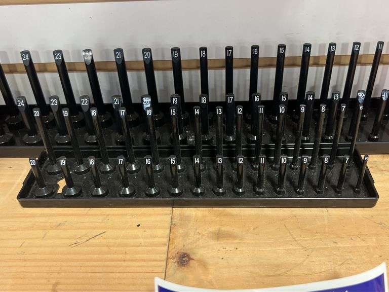 TWO SOCKET STORAGE RACKS - Shackelton Auctions Inc.