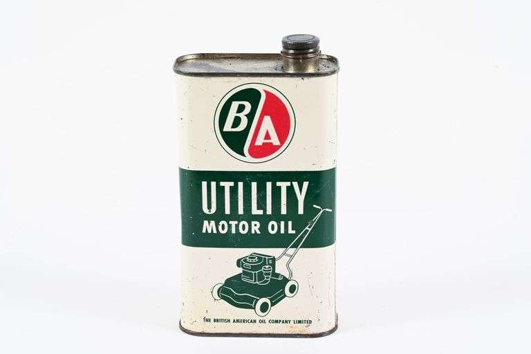 B-A OUTBOARD MOTOR OIL IMP QT CAN - Shackelton Auctions Inc.