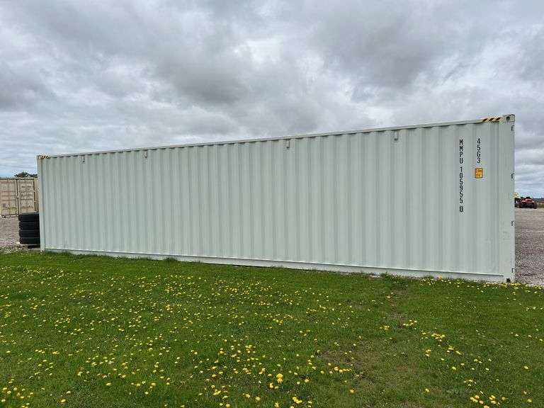 UNUSED CNT 40HQ STORAGE CONTAINER - Shackelton Auctions Inc.