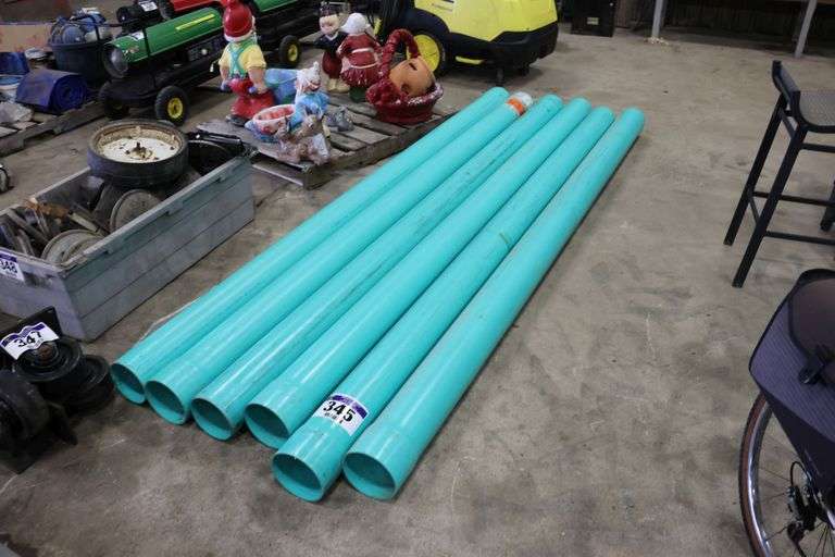 6 LENGTHS 6"X10' IPEX PIPE - Shackelton Auctions Inc.