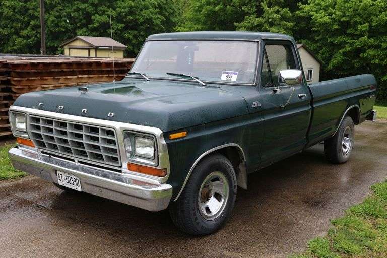 1978 FORD F100 RANGER PICK UP TRUCK - Shackelton Auctions Inc.