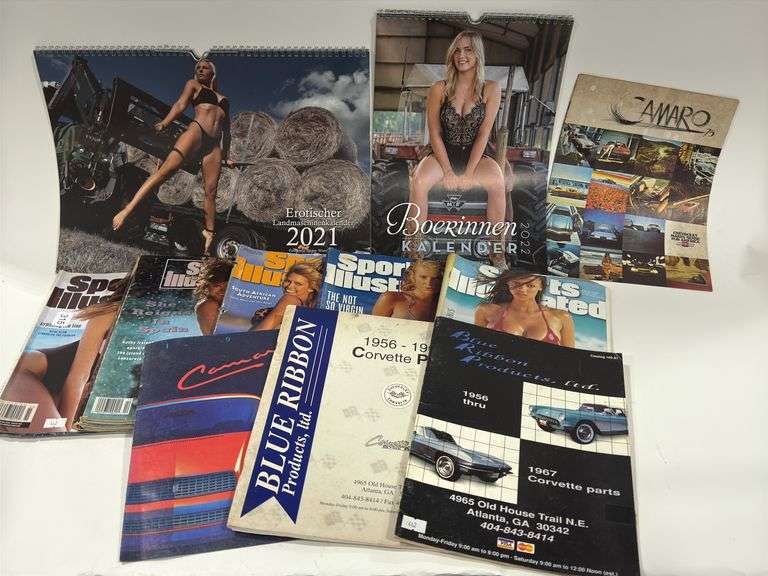 SPORTS ILLUSTRATED MAGAZINES AND CALENDARS - Shackelton Auctions Inc.