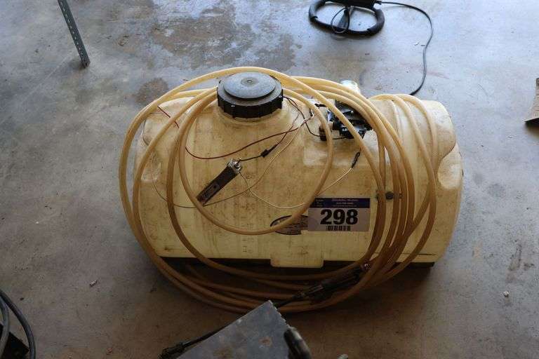 FICKLIN 25 GALLON ELECTRIC WEED SPRAYER - Shackelton Auctions Inc.