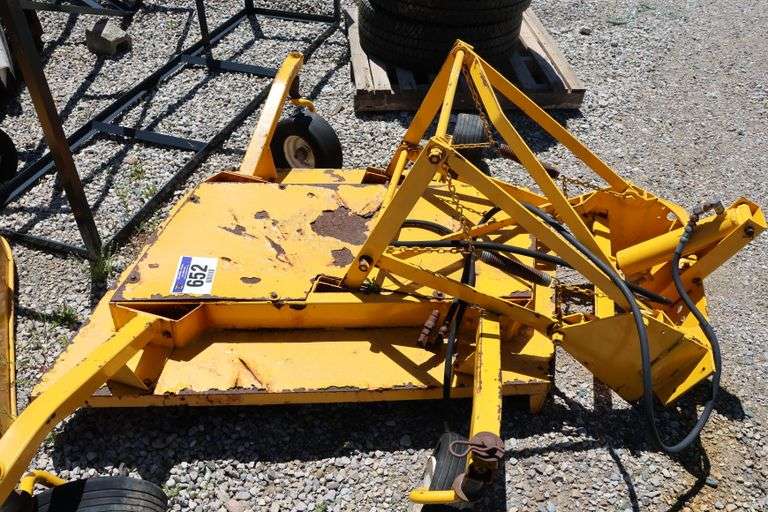 PAIR OF 48" SIDE MOWER DECKS - Shackelton Auctions Inc.