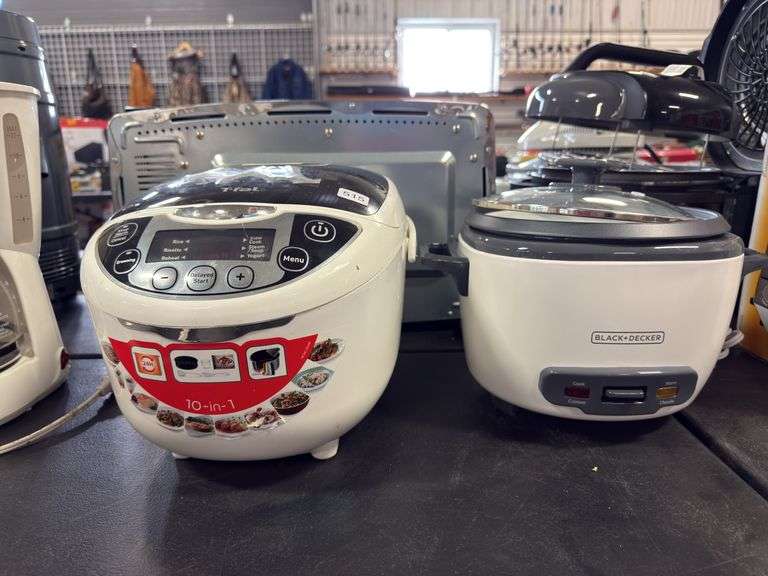 T- FAL RICE COOKER AND BLACK AND DECKER RICE COOKER - Shackelton ...