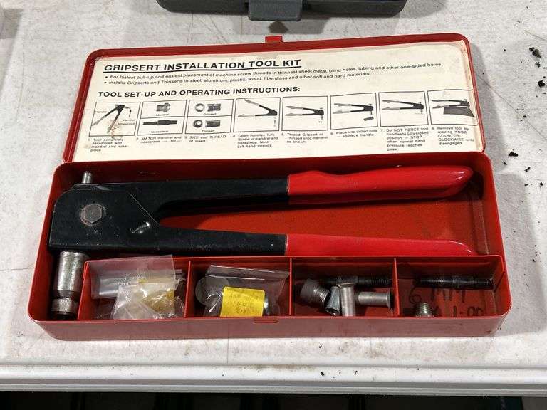 GRIPSERT INSTALLATION TOOL KIT - Shackelton Auctions Inc.