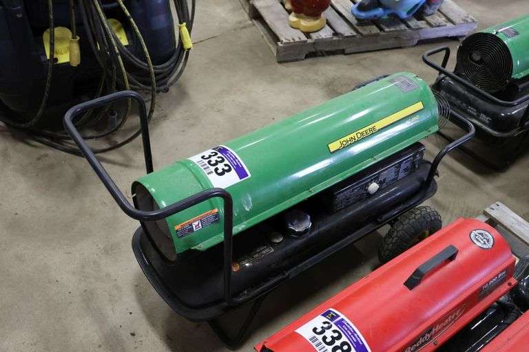 JOHN DEERE AC-190 190,000 BTU HEATER - Shackelton Auctions Inc.