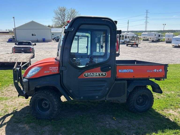 KUBOTA 4WD DIESEL RTV 1100 - Shackelton Auctions Inc.