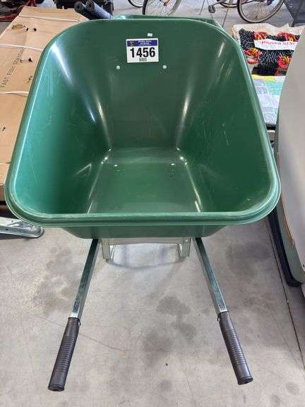 UNUSED 160L XL HEAVY DUTY TWIN WHEELBARROW (ASSEMBLED) - Shackelton ...