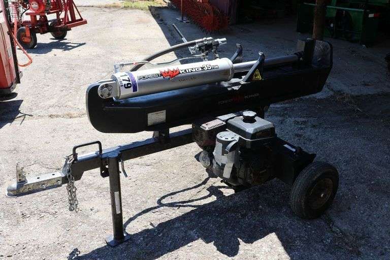 FOREST KING 35 TON LOG SPLITTER - Shackelton Auctions Inc.