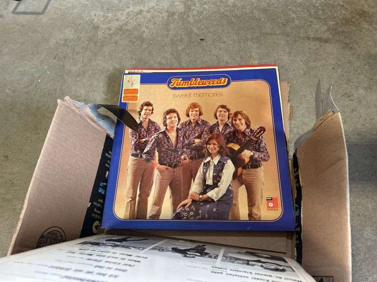 BOX OF ASSORTED 33 RPM RECORDS - Shackelton Auctions Inc.