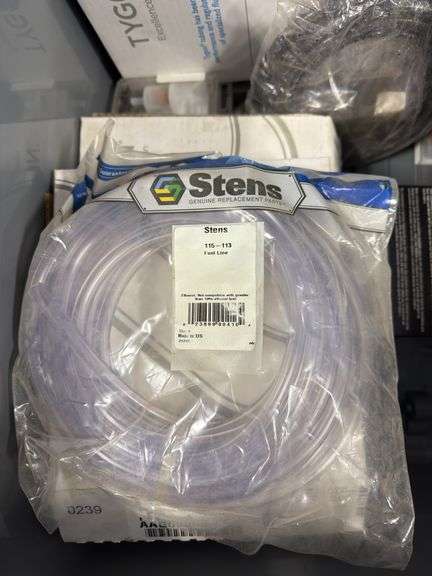 TOTE OF NEW TYGON TUBING, VARIOUS SIZES - Shackelton Auctions Inc.