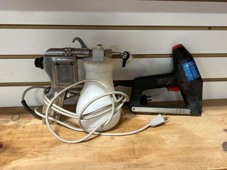 STANLEY ELECTRIC STAPLER, RED ARROW YH-170 CLEANING GUN - Shackelton ...