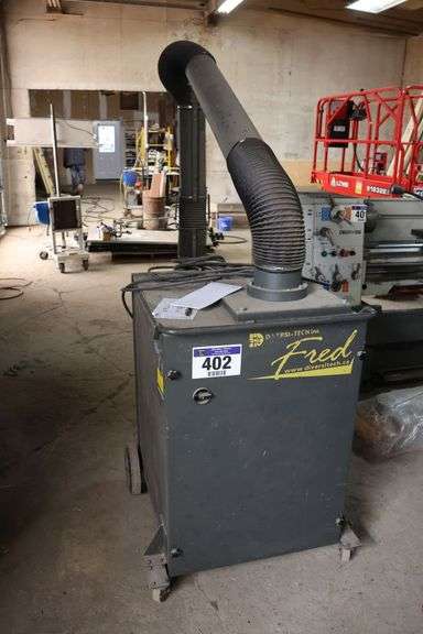 DIVERSI-TECH FUME EXTRACTOR "FRED" - 120V 1 PHASE - Shackelton Auctions ...