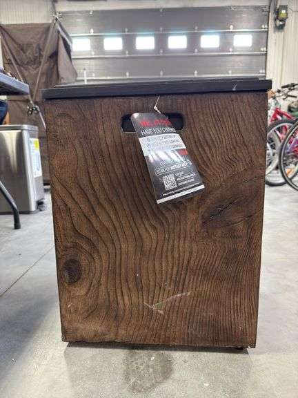 DECORATIVE PROPANE TANK STORAGE BOX - Shackelton Auctions Inc.