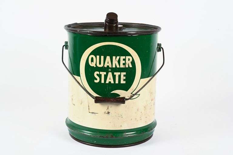 QUAKER STATE MOTOR OIL U.S. 5 GALLON PAIL - Shackelton Auctions Inc.